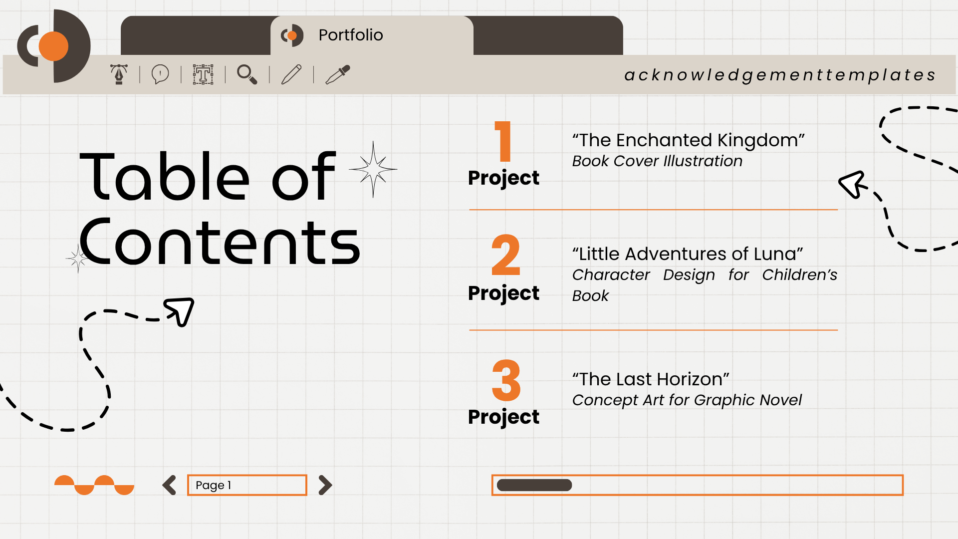 Essential Elements to Include in Your Portfolio Table of Contents