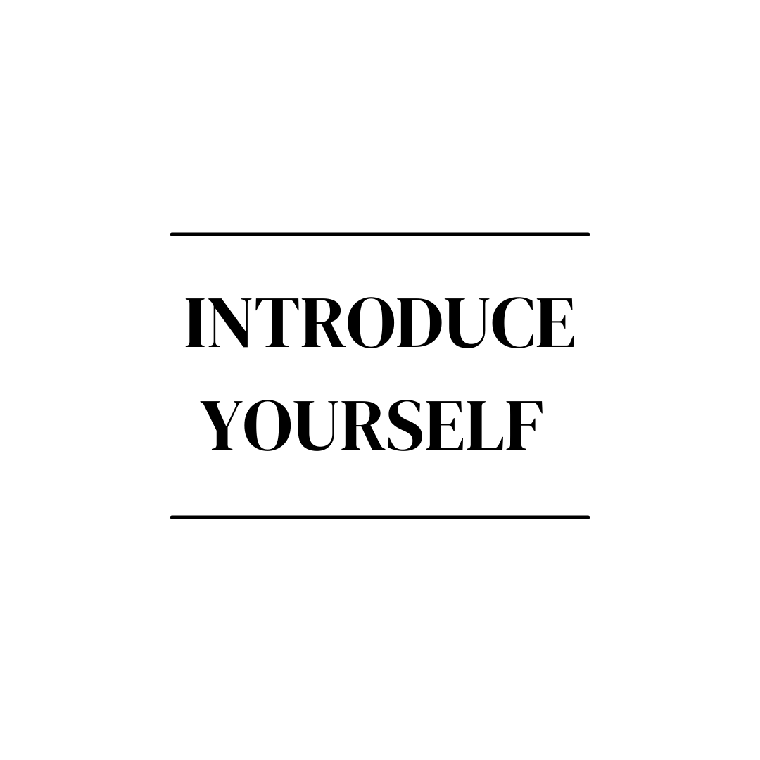 23 Best Introduction Lines About Yourself That Sound Professional